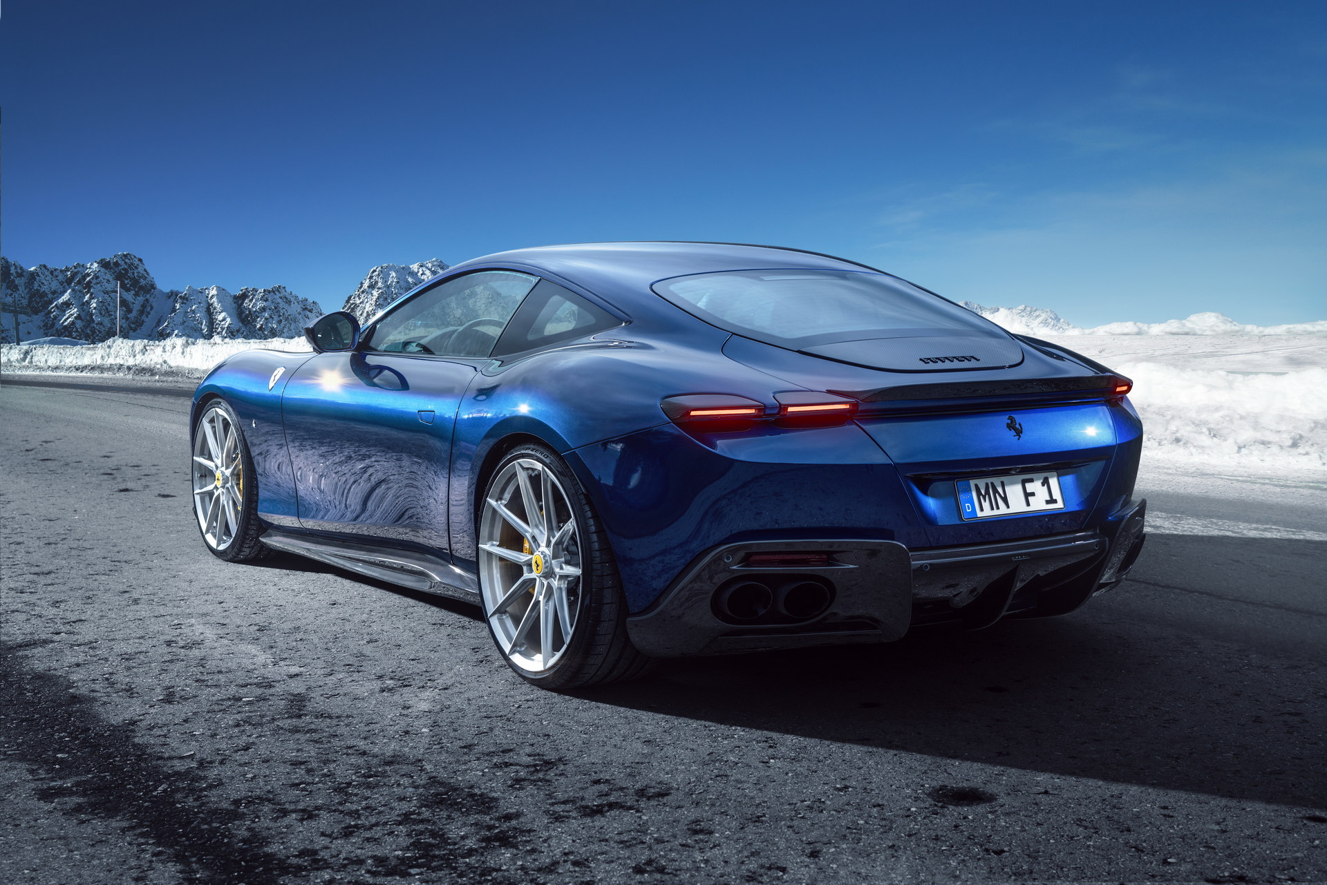 Ferrari Roma Gets A Discreet Makeover And A Power Boost By Novitec ...