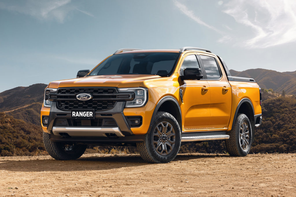 Redesigned Ford Ranger debuts with tougher look, bigger footprint ...