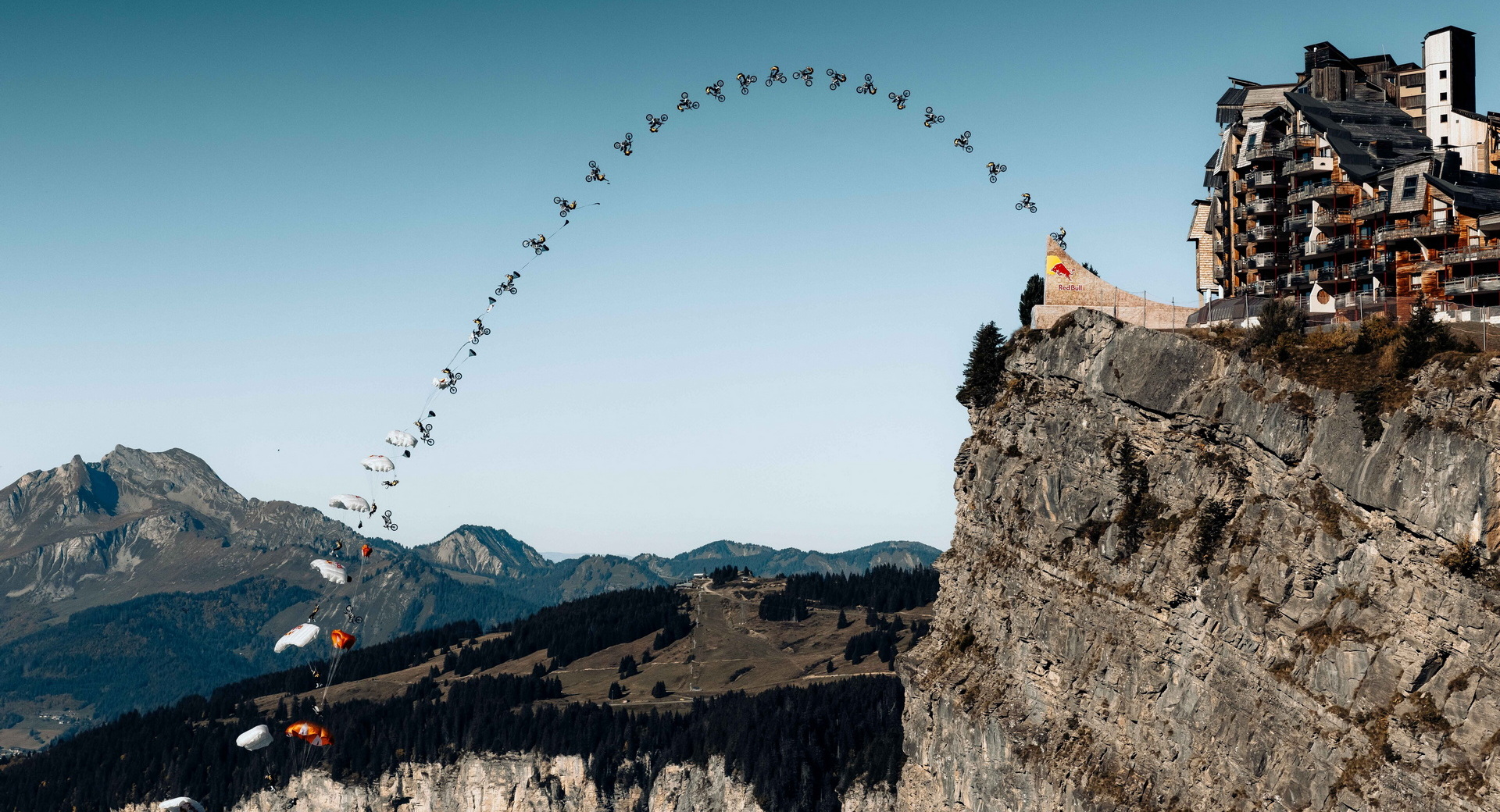 Watch This Daredevil Jump His Motorcycle Off A 443-Foot Cliff - Side Car