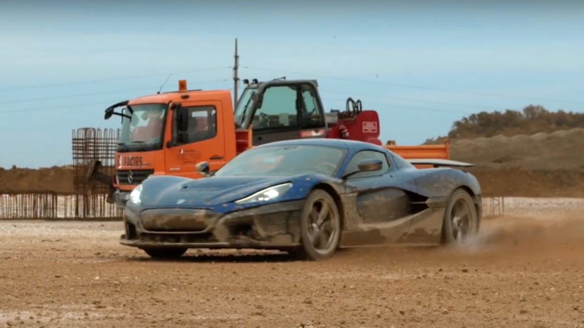 Watch a Rimac Nevera prototype get thrashed in the dirt by the company ...