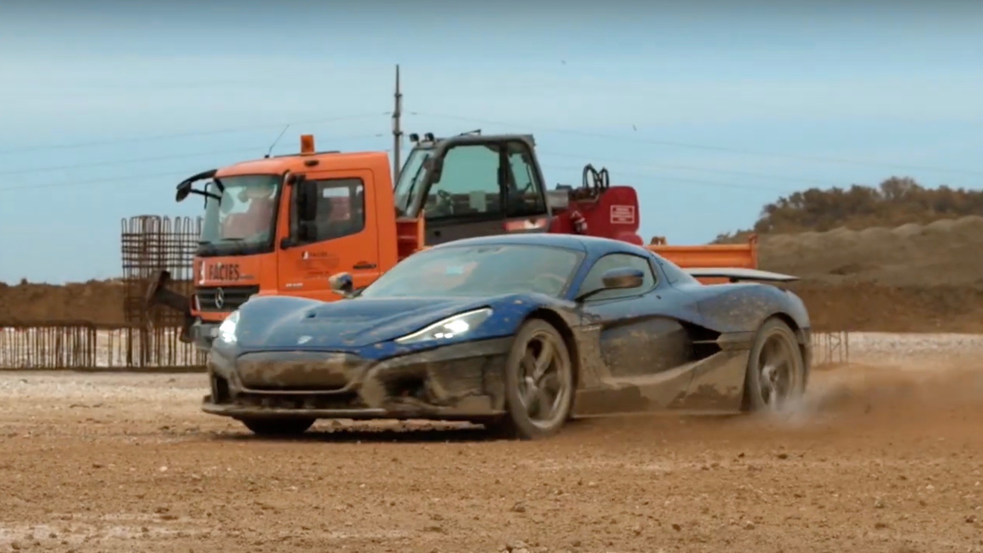 Watch a Rimac Nevera prototype get thrashed in the dirt by the company ...